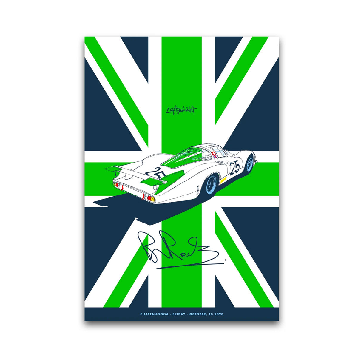 Carrera GTS Poster | Car Print Poster | Luftgekühlt